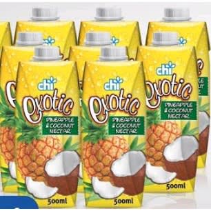 Chi Exotic Pineapple & Coconut Nectar - 500ml × 10 Pieces | Konga ...