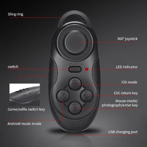 Vr Box 20 Version Vr Virtual Reality 3d Glasses Bluetooth Controller Konga Online Shopping
