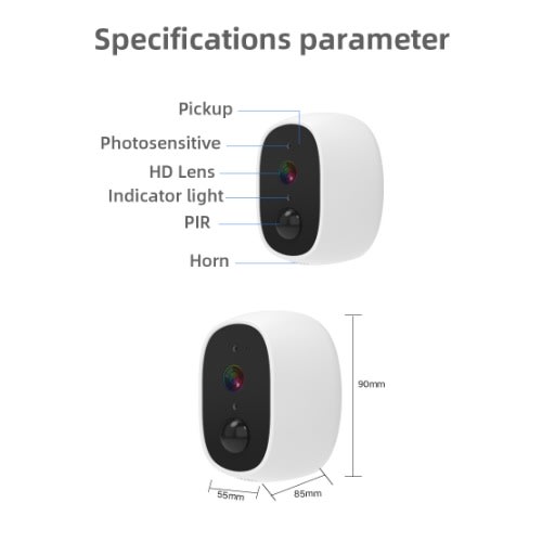 Mini Smart Battery Powered Surveillance IP Camera | Konga Online Shopping