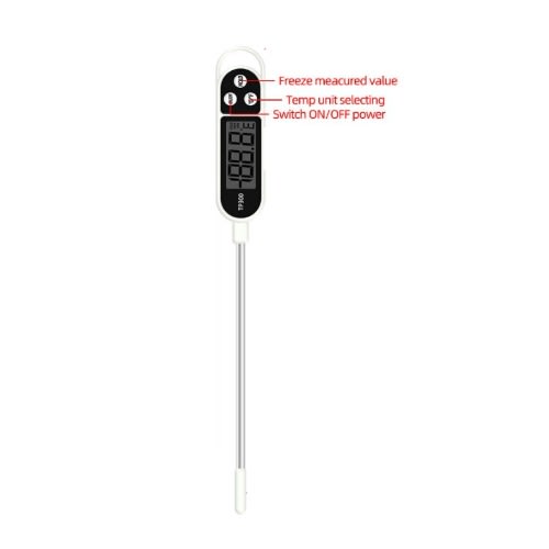 Tp300 Multipurpose Long Stainless Steel Probe Digital Thermometer ...
