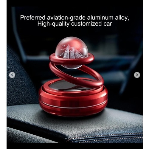Aromatherapy Rotating Floating Planet Car Air Freshener - Red | Konga ...