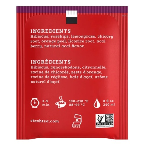 Stash Acai Berry Herbal Tea-20 Tea Bags | Konga Online Shopping