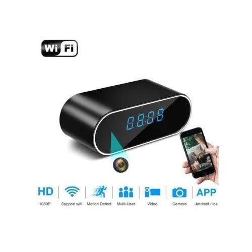 Digital Spy Table Wi-fi Clock Camera With Night Vision | Konga Online ...