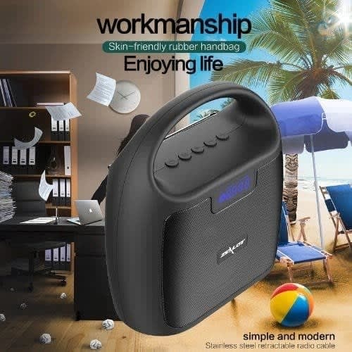 S42 Portable Wireless Bluetooth Speaker With Fm Radio | Konga Online ...