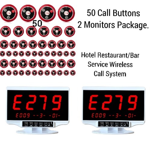 Caleocom Wireless Call System 40 Buttons - 2 Monitor Pack | Konga ...