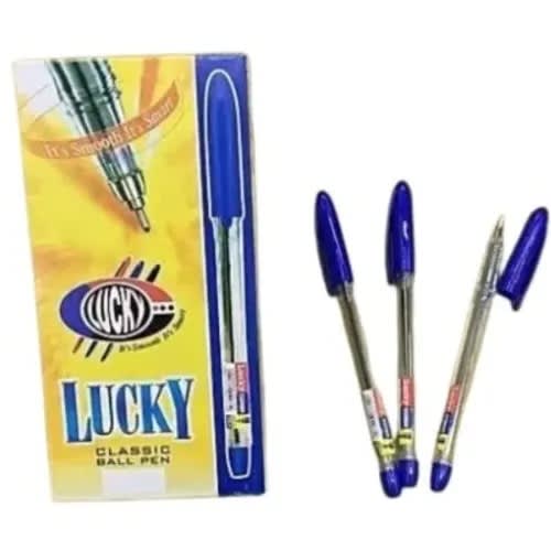 Lucky Ball Pen - 50 Pieces - Blue | Konga Online Shopping