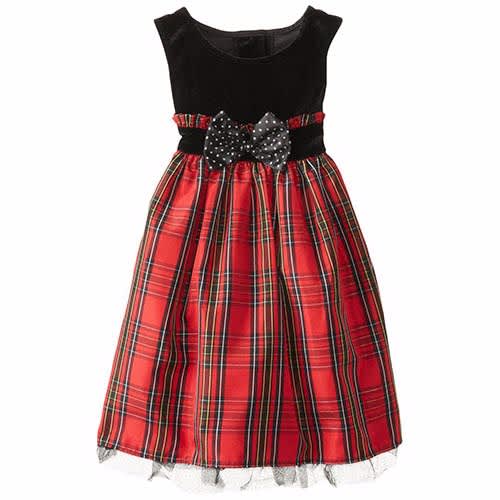 Good Lad Girls' Plaid Taffeta Dress | Konga Online Shopping
