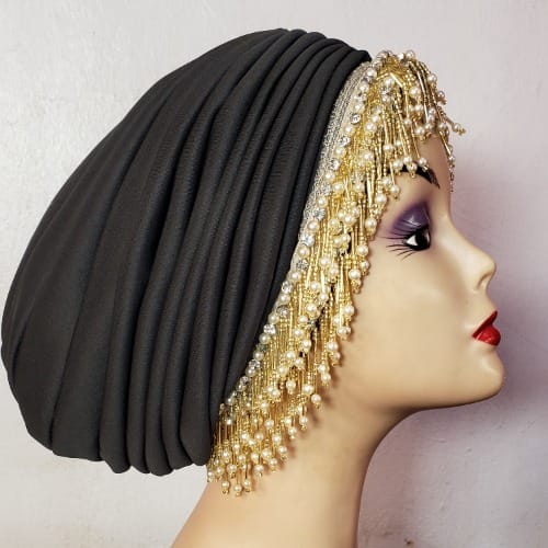 Black Turban Cap | Konga Online Shopping