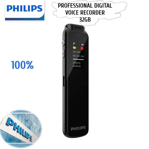 Philips Professional Digital Voice Recorder - 32GB | Konga Online Shopping