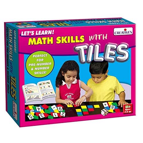 Creatives Math Skills With Tiles Educational Toy For Kids | Konga Online Shopping
