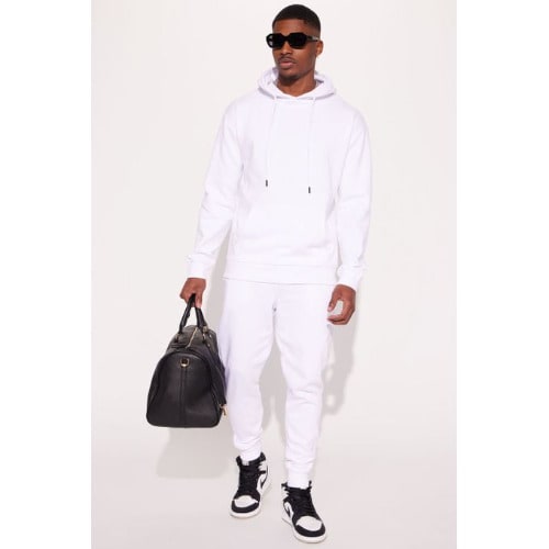 JAOP Jcfied Hoodie & Joggers -white | Konga Online Shopping
