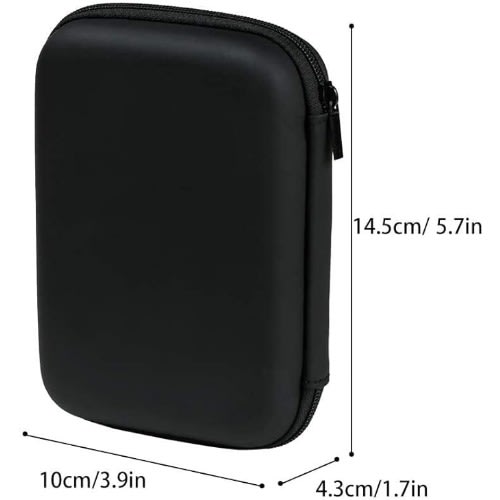 Hard Drive Case 2.5 Inch Shockproof And Waterproof Hard Drive Bag ...