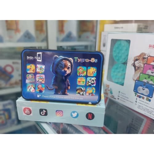 Bebe Tab Tygra 8s Android Kids Tablet – 8" - 128GB ROM – 4GB RAM ...