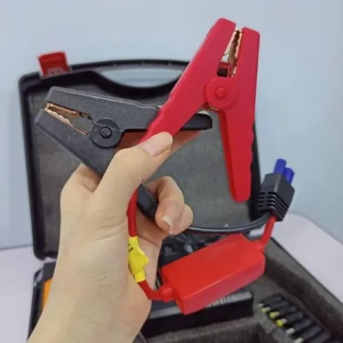 Portable Car Jump Starter Kit With Tyre Inflator Plus In-built ...