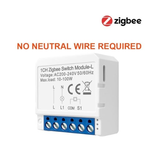 ZigBee 1 Gang Switch Module -No Neutral | Konga Online Shopping