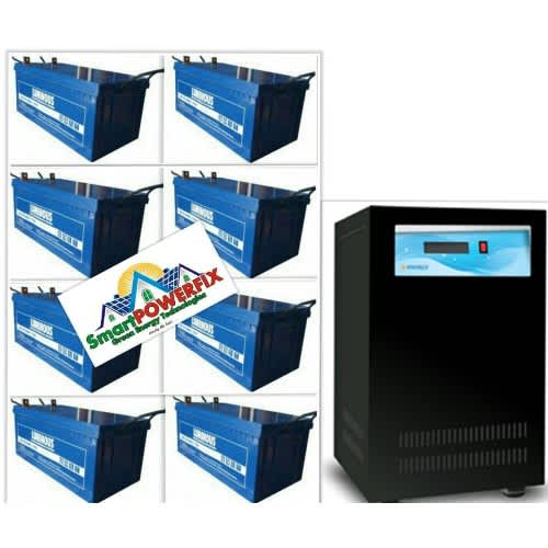 Sinergy 5kva Inverter With 8 Super Rugged Luminous Batteries | Konga ...