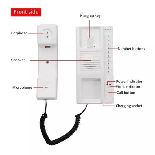 Far Distance Wireless Intercom Phone - 2pcs | Konga Online Shopping