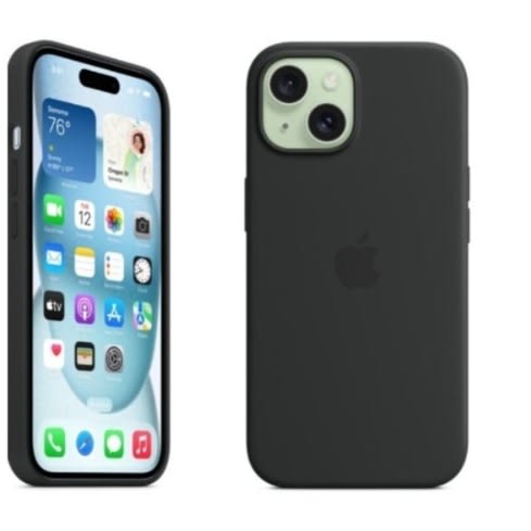 Solid Hard Silicone Cover Case For iPhone 15 Pro | Konga Online Shopping