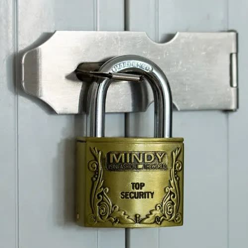 Mindy Lock With 4 Keys Indoor And Outdoor Zinc Alloy Padlock | Konga ...