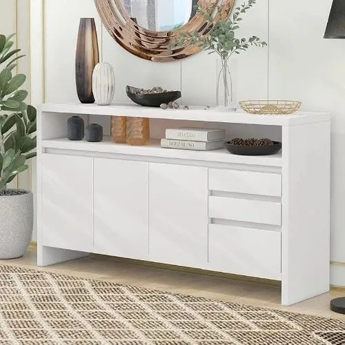 Modern Design Kitchen Buffet - 4ft - Off White | Konga Online Shopping