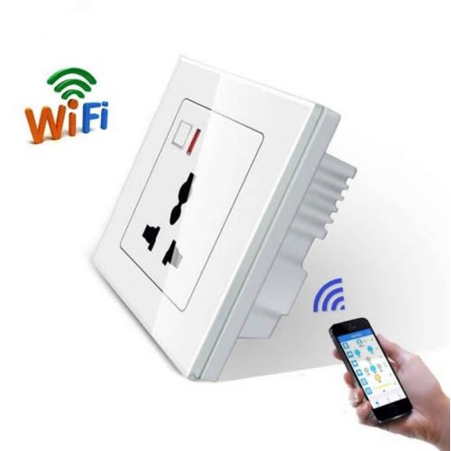 Wifi Smart Wall Socket 16a - White | Konga Online Shopping