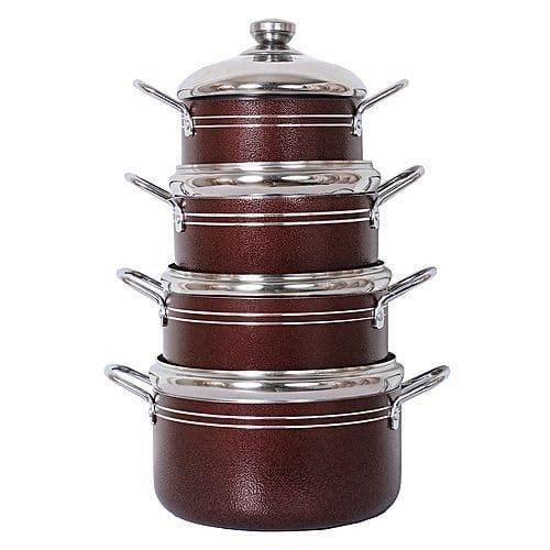 Non Stick Cooking Pots - Set Of 4 | Konga Online Shopping