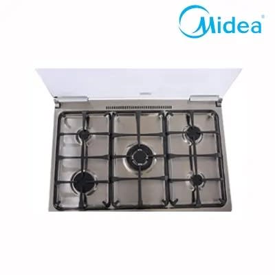 Midea Gas Cooker - 5 Burners - 90x60cm – 36lmg5g028-b - Black | Konga ...