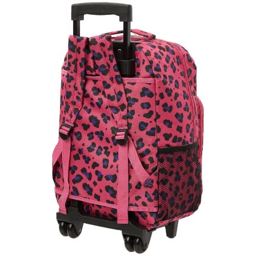 Rockland Double Handle Rolling Backpack Magenta | Konga Online Shopping