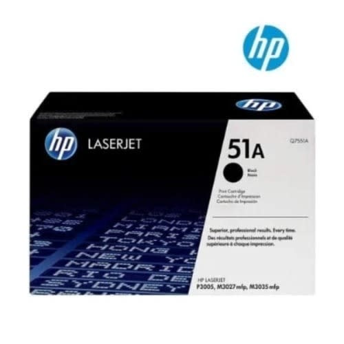 HP Laser Jet Toner Cartridge - 51A - Black | Konga Online Shopping