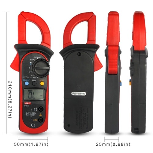 Ut201 Auto-ranging Ac Dc Digital Handheld Clamp Meter | Konga Online ...