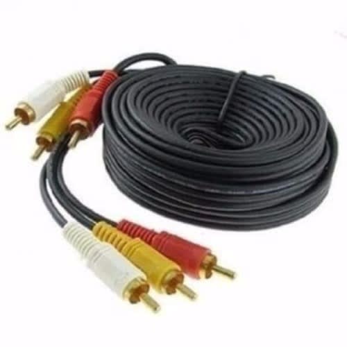 Rca/AV Cable Audio Cable - 20m/100ft 3 Rca To Rca Male To Male | Konga Online Shopping