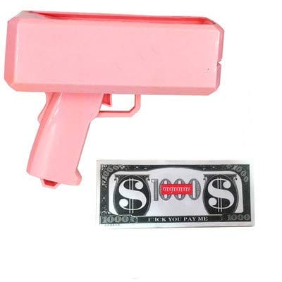 Unbranded Cash Canon Money Gun - Pink | Konga Online Shopping