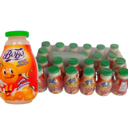 BoBo Orange Milk Drink - 24 Pieces | Konga Online Shopping