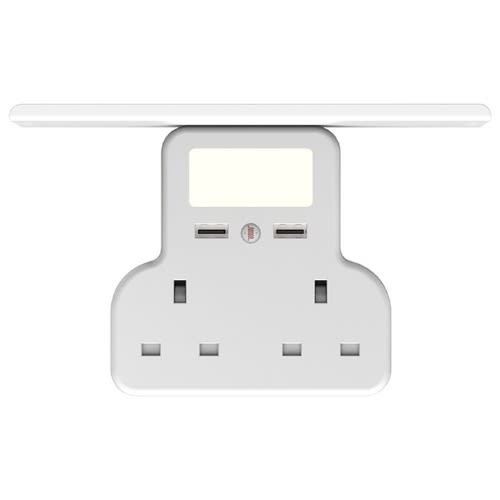 Porodo Multi-function Socket - White | Konga Online Shopping