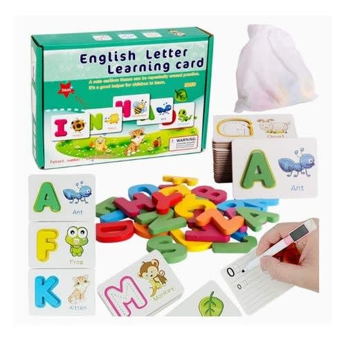 English Letters Learning Alphabet Cards | Konga Online Shopping