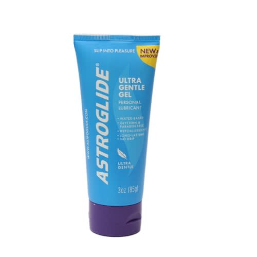 Astroglide Sensitive Skin Ultra Gentle Gel Personal Lubricant - 3fl oz ...