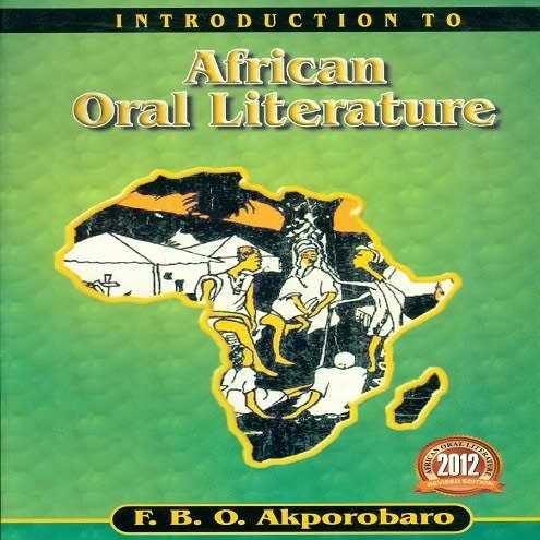 Introduction to African Oral Literature | Konga Online Shopping
