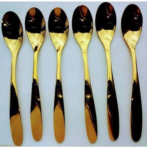 Gold Plated Spoon - 6pcs | Konga Online Shopping