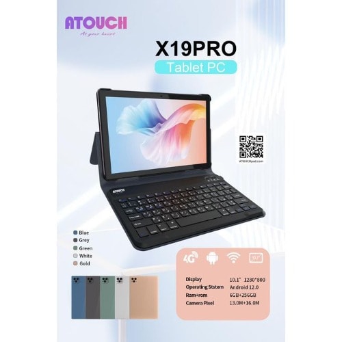 Atouch 19 Pro - 10" - 6GB RAM - 256GB ROM - Dual Sim - 6000mAh Android ...