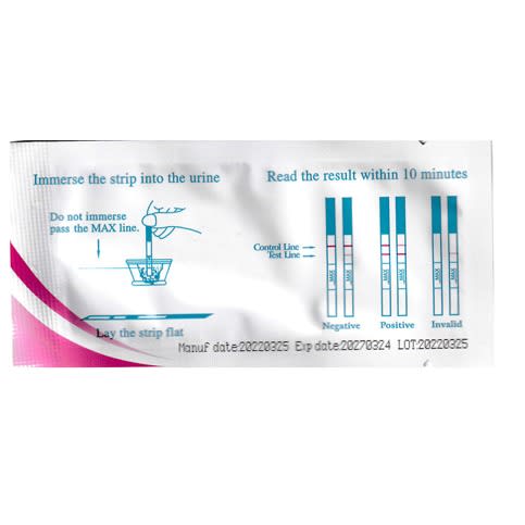 Ovulation Lh Test Strip - 15pcs | Konga Online Shopping