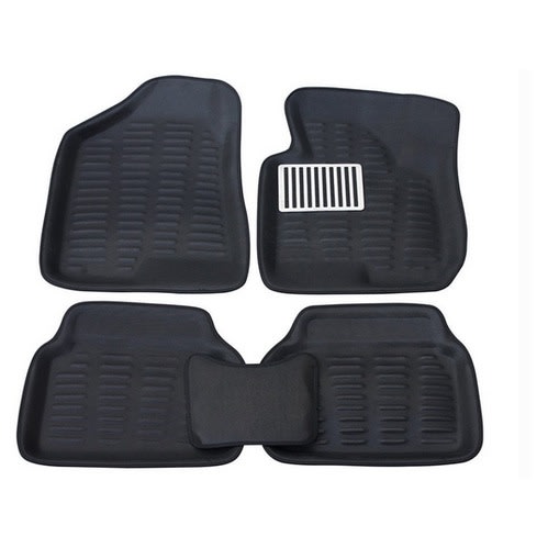 Premium Car Foot Mats Full Set Black | Konga Online Shopping