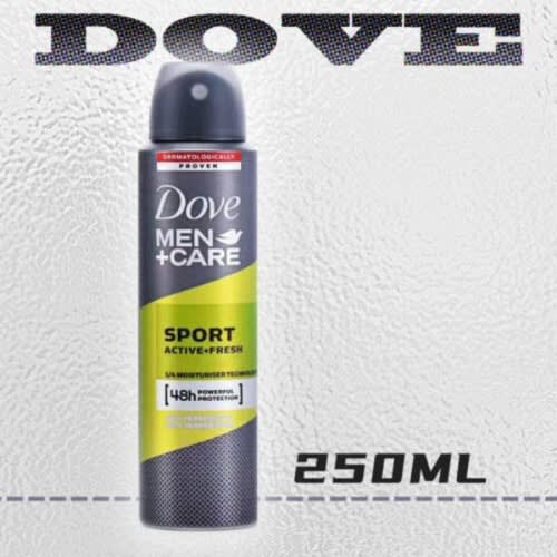 Men+ Care Sport Antiperspirant Spray - 48h Powerful Protection - 250ml ...