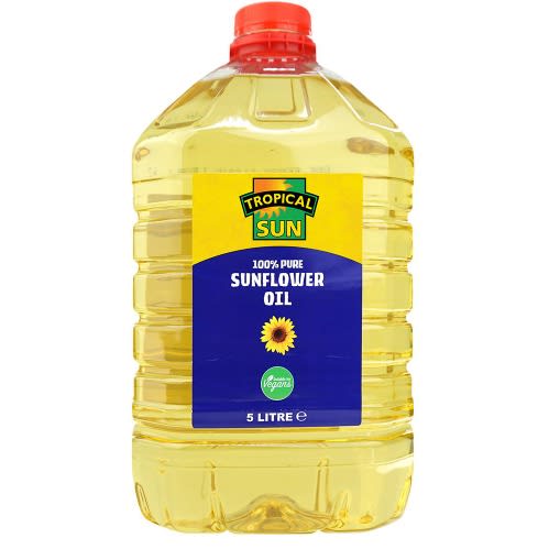 Tropical Sun 100% Pure Sunflower Oil - 5L x 2 | Konga Online Shopping