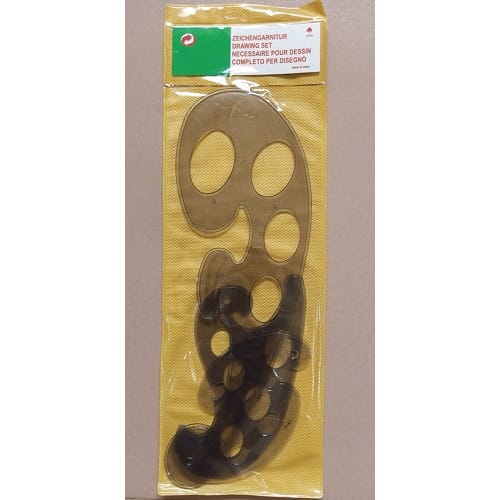 Plastic Set Square + French Curve (set Of 2) | Konga Online Shopping