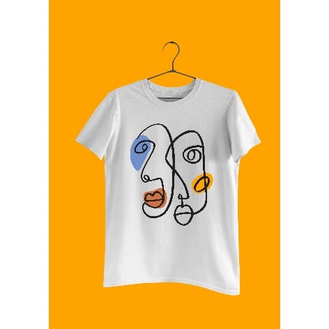 Chrysolite Designs 2face Drawing Premium T-shirt - White | Konga Online ...