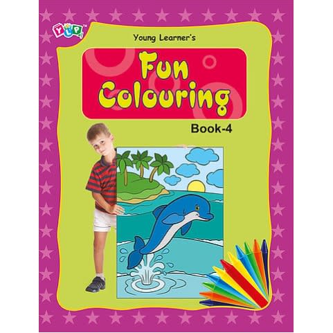 Young Learner's Fun Colouring Book 4 | Konga Online Shopping