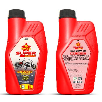 Simba Super Motorcycle Engine Oil SAE - 20W - 50 - API-SL JASO MA2 ...