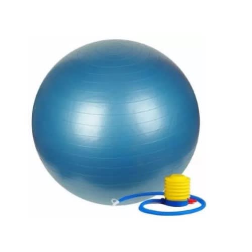 De Young 65cm Anti Burst Gym Exercise Yoga Fitness Ball With Foot Pump