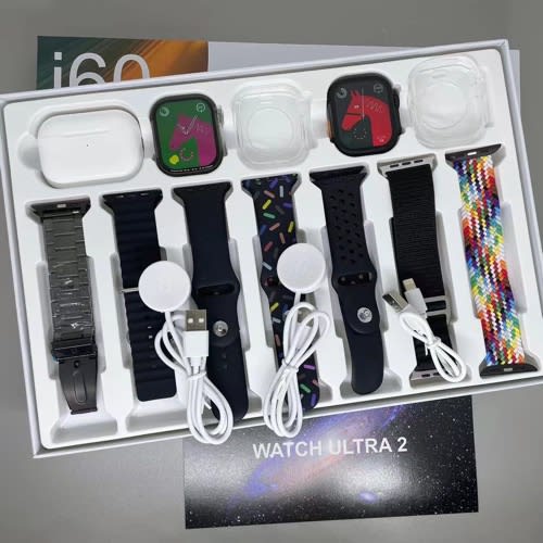 Ultra Max Smart Watch Series 9 - i60 - 12 in 1 | Konga Online Shopping