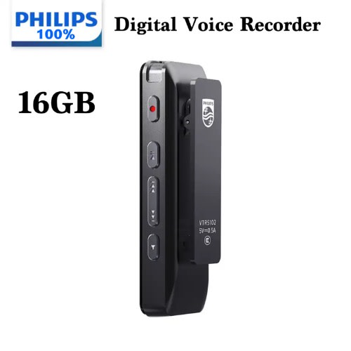 Philips Digital Voice Recorder - 16GB | Konga Online Shopping